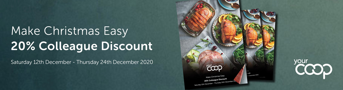 Make Christmas Easy - 20% Colleague Discount | Coop Colleagues Connect
