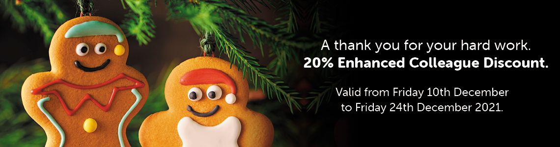 Your Food Christmas Showcase Offers are here – 20% Colleague Discount ...