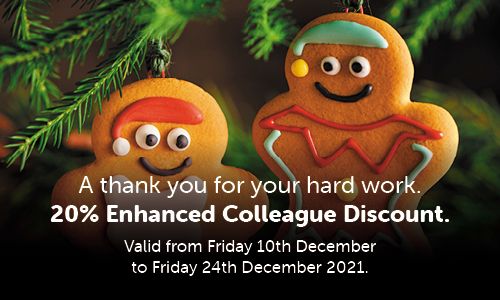 Your Food Christmas Showcase Offers are here – 20% Colleague Discount ...