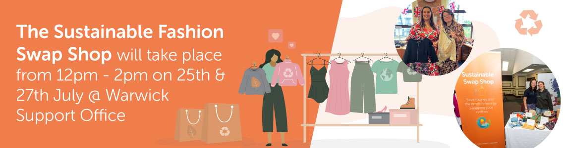 Get involved in our Sustainable Fashion Swap Shop | Coop Colleagues Connect
